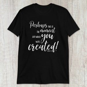 Christian Esther Verse T-shirt, Inspirational Christian Merch ...