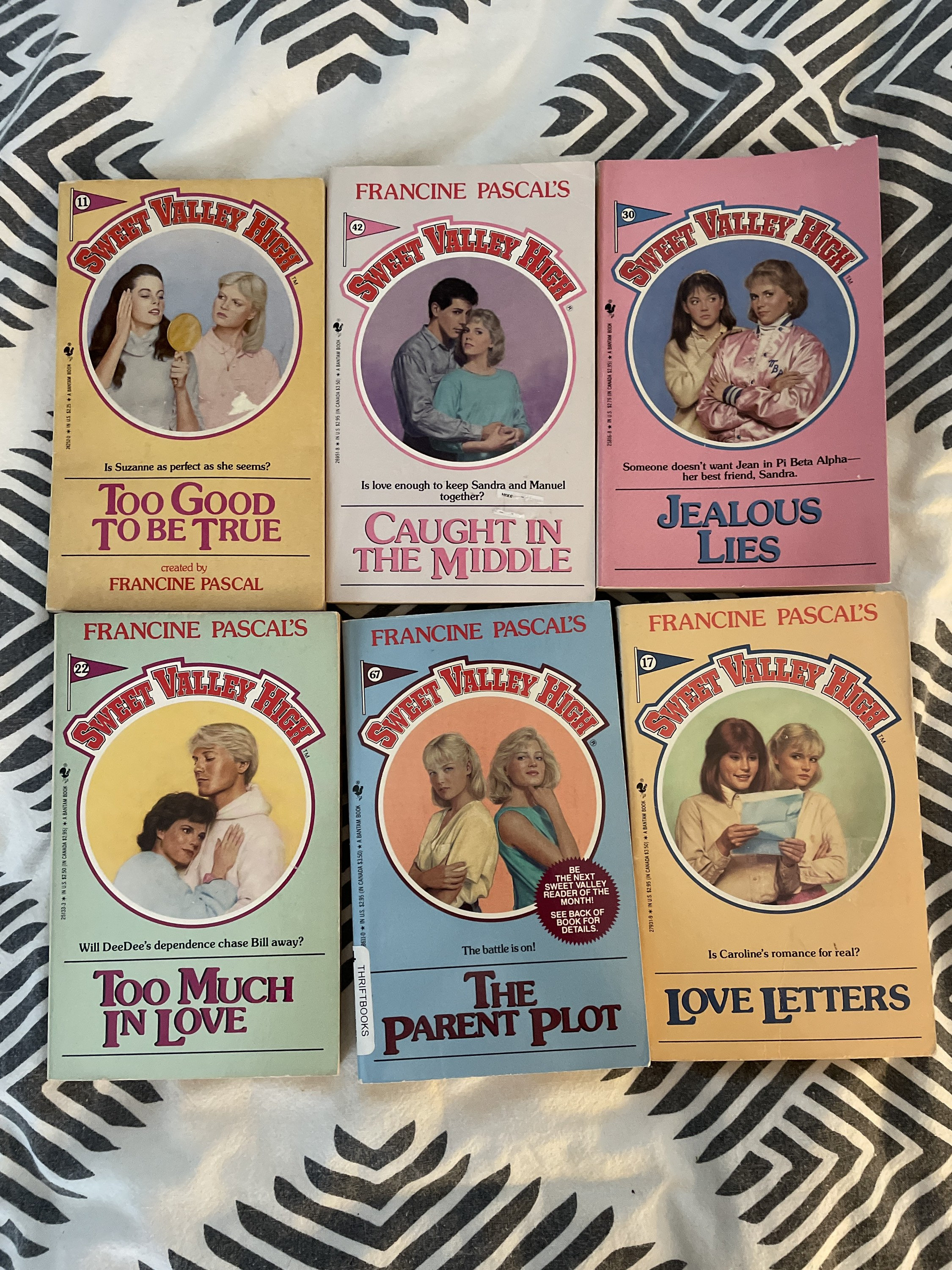 Sweet Valley High vintage paperback books by Francine Pascal. | Etsy