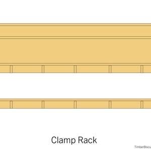 Clamp Rack Plans | Woodworking Project Plans - Etsy