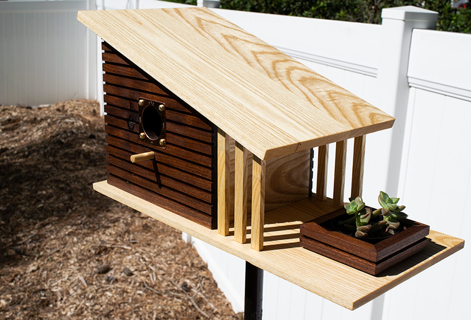 Mid-century Modern Birdhouse Plans | Woodworking Project Plans - Etsy