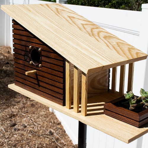 Mid-century Modern Birdhouse Plans Woodworking Project Plans - Etsy