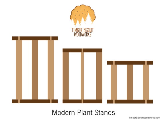 Plant Stand Plans | Woodworking Project — Timber Biscuit Woodworks