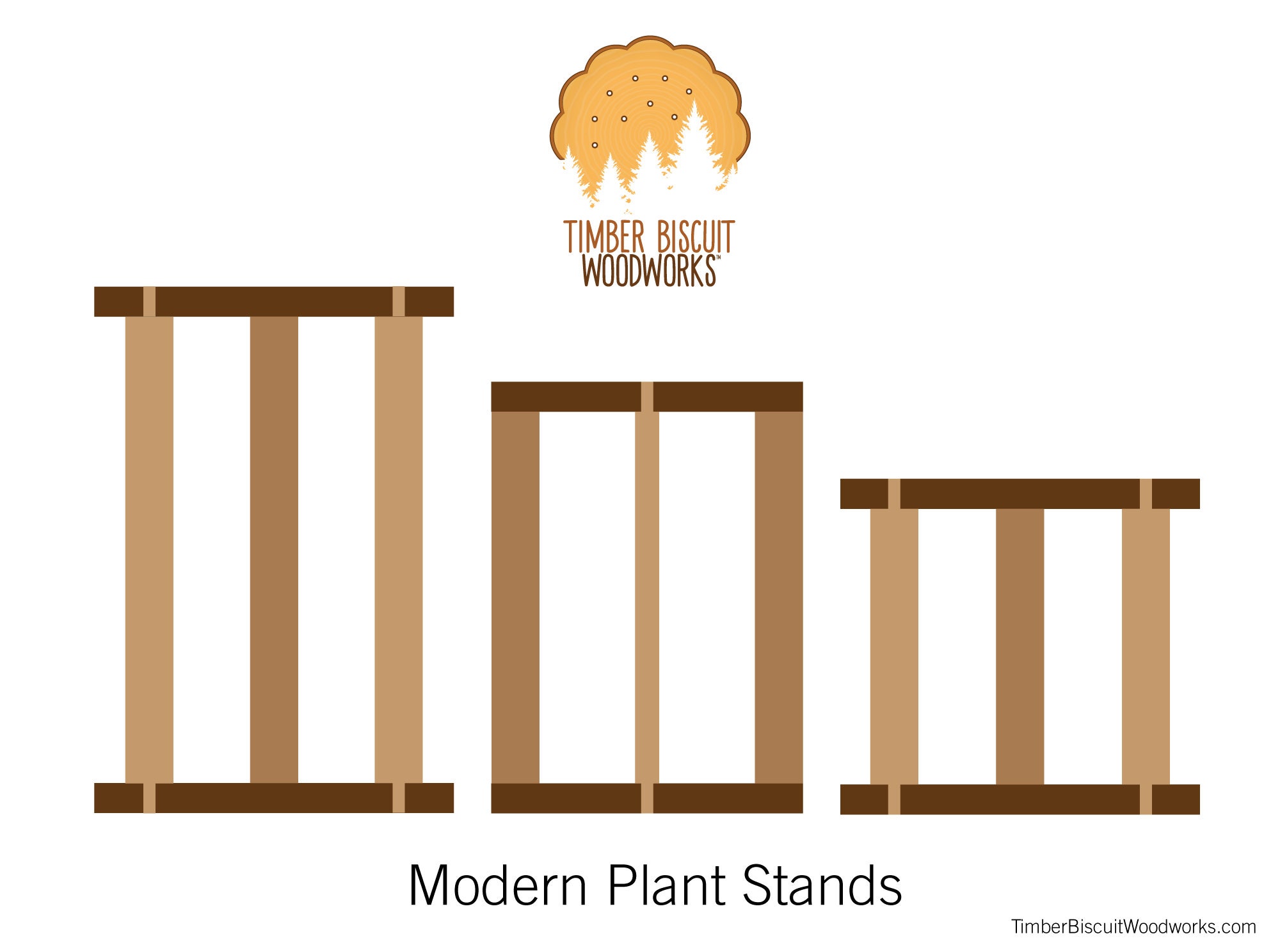Plant Stand Plans | Woodworking Project - Etsy