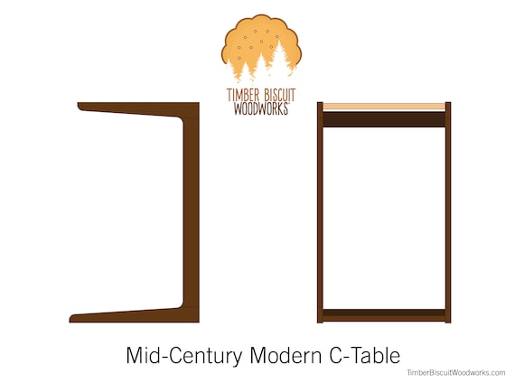 Mid century c table store