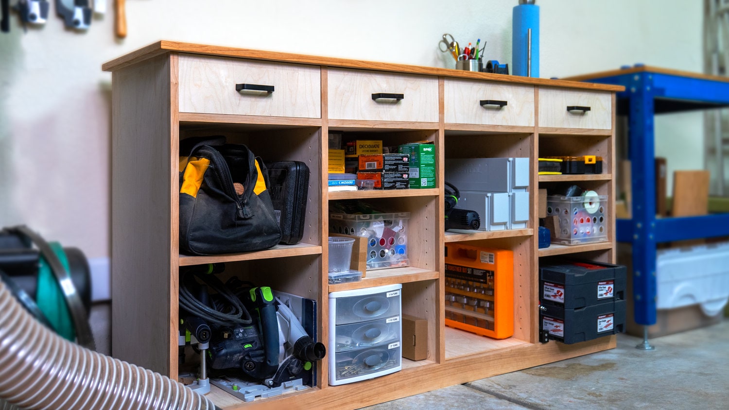 Shop Tool Cabinet Plan | Woodworking Project Plans - Etsy