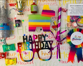 Exploding Confetti Box - Etsy