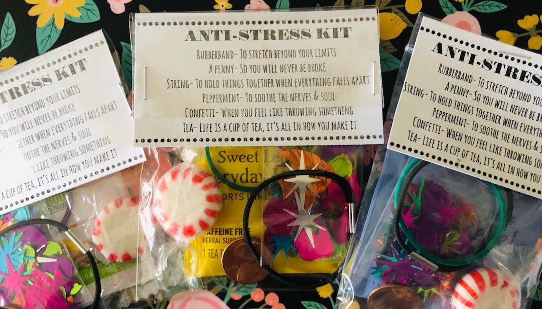 The Wonderful Anti-stress Kit Anxiety Care Package Filled to the Brim ...