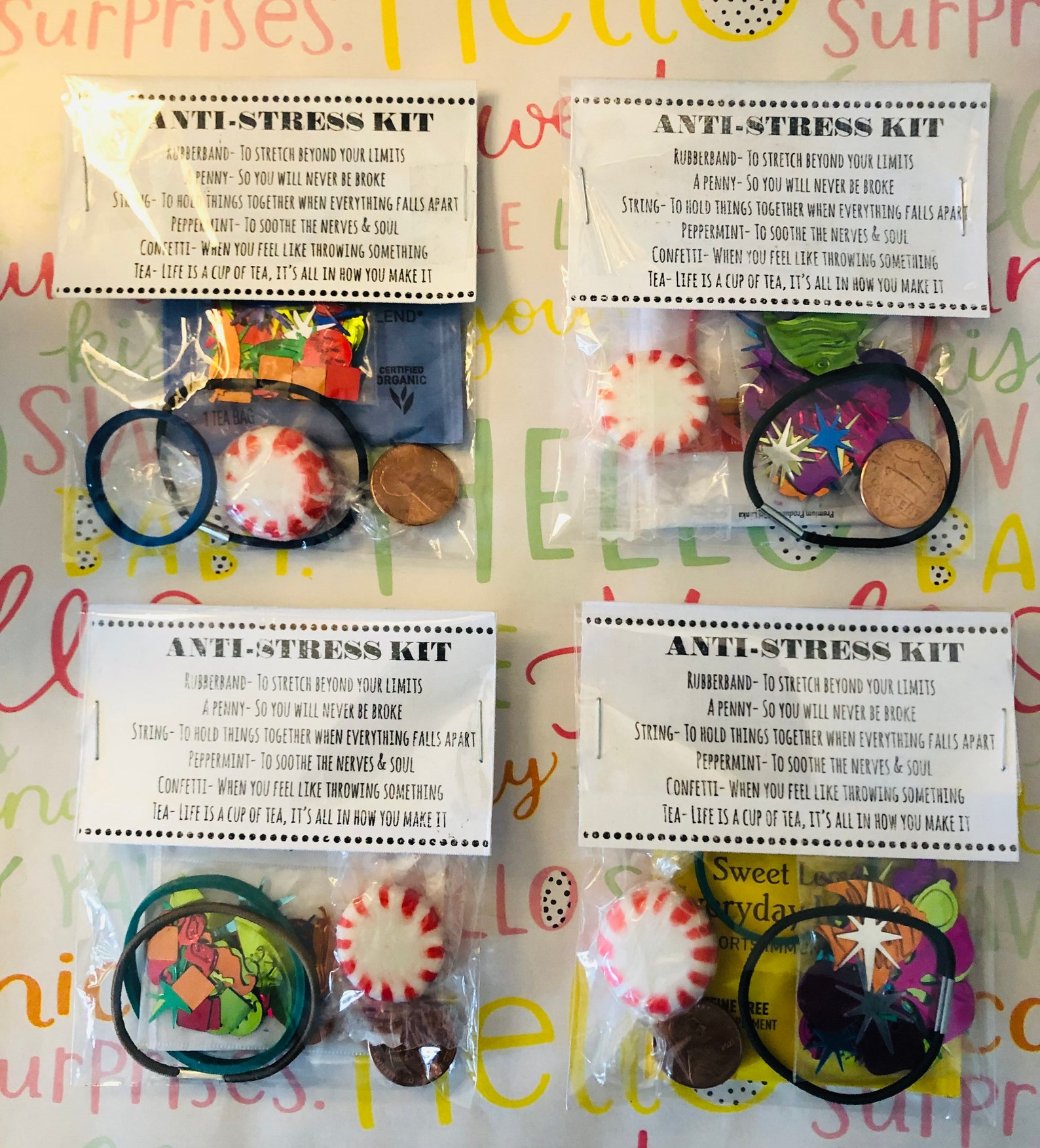 The Wonderful ANTI-STRESS KIT set of Twenty Five - Etsy Canada