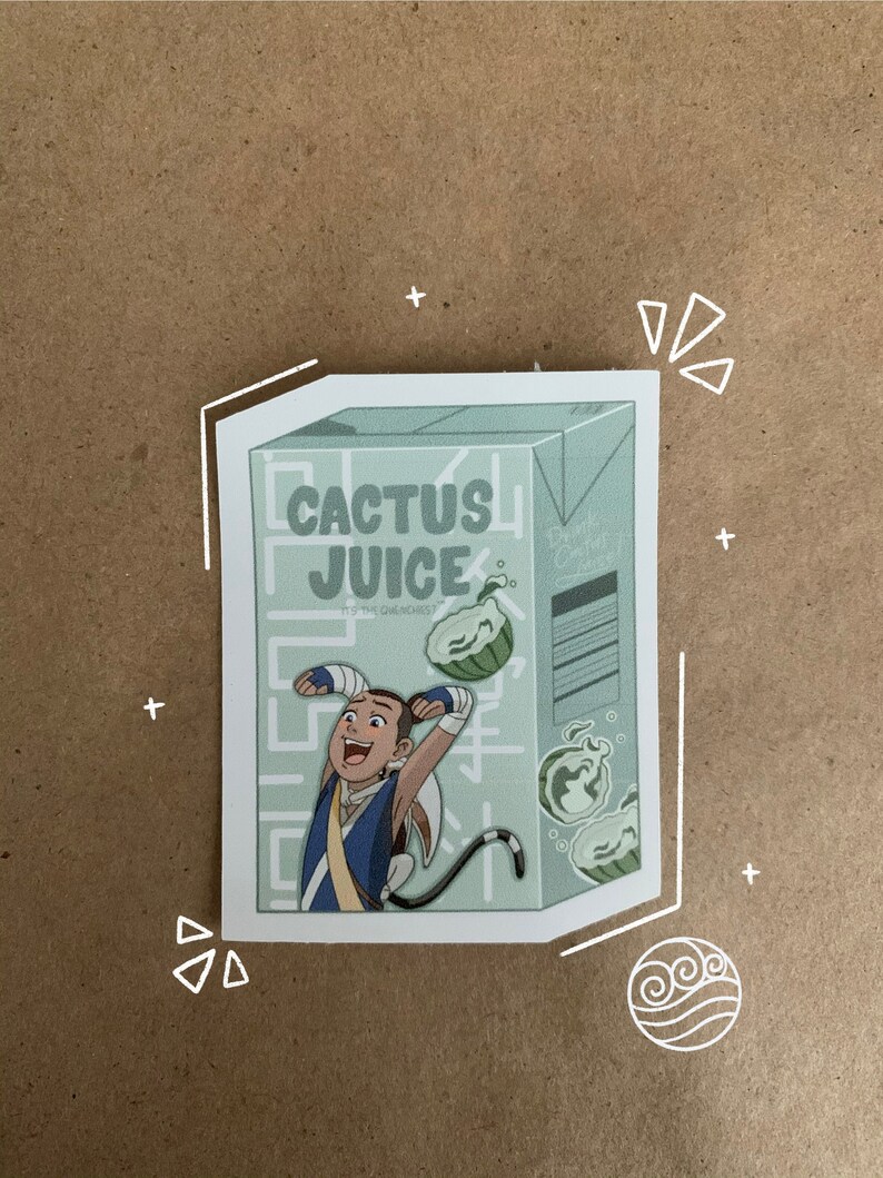 Avatar Sticker Cactus Juice | Etsy