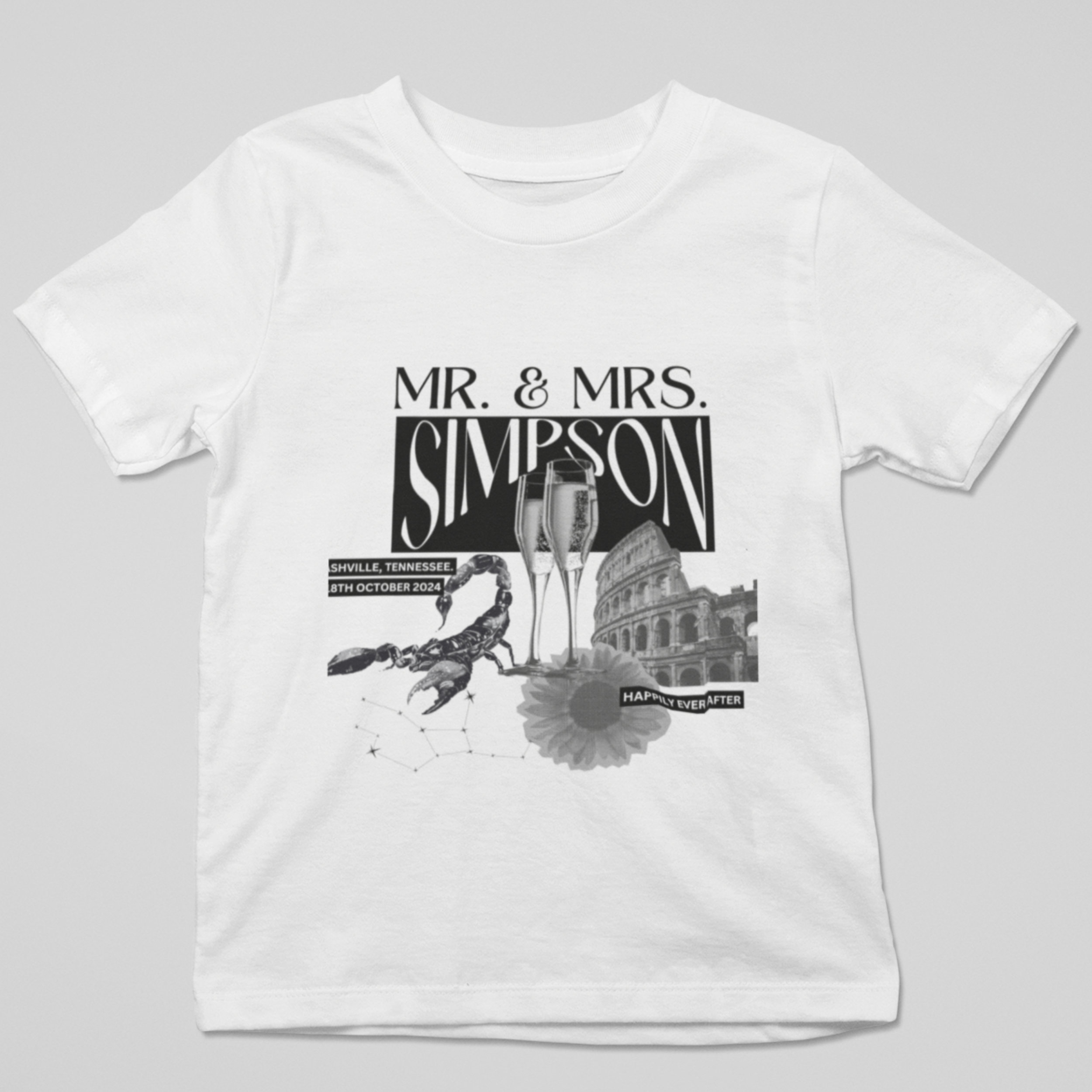 Punk Rock Wedding Merch, Custom, Personalized Hoodie, Rock and Roll ...