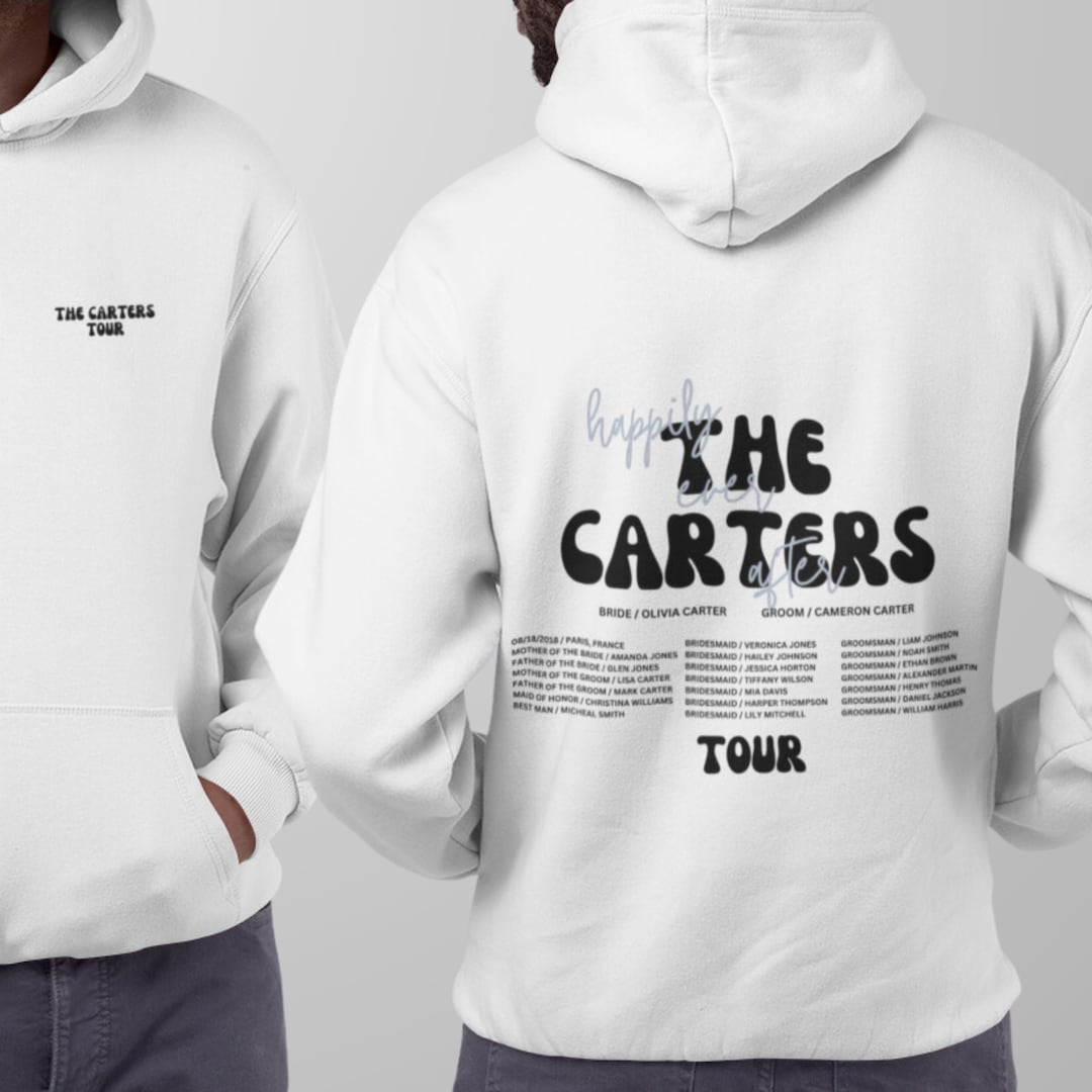 Personalized Wedding Merch, Personalized Sweatshirt, Bachelorette Party ...