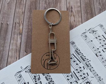 Trumpet Keychain - Etsy