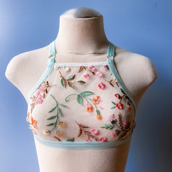 Sheer Bralette - Etsy