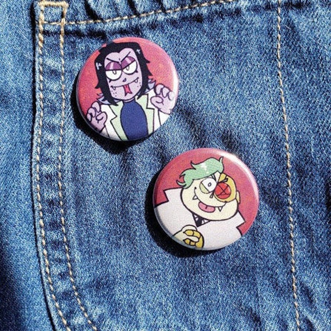 Boxman and Venomous Pin Set - Etsy