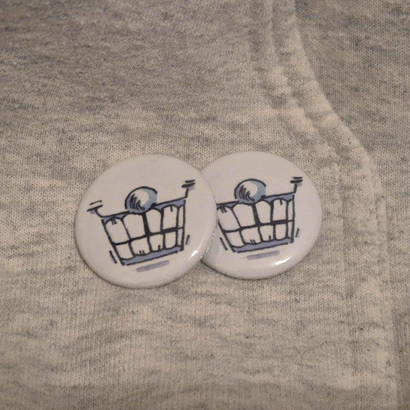 Tenna Button Badge Pin - Etsy