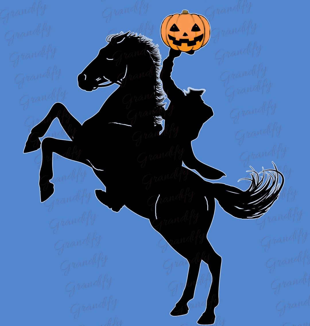 Headless Horseman Png, Sleepy Hollow SVG, Horse, Halloween, Sublimation ...