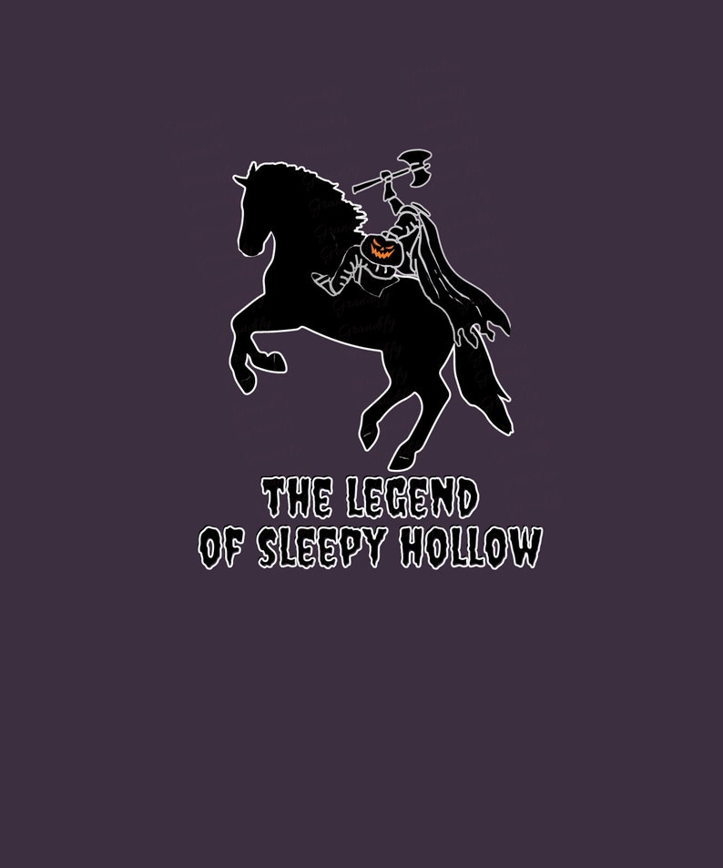 Headless Horseman Png, Sleepy Hollow SVG, Horse, Halloween, Sublimation ...