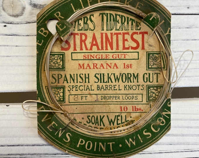 Antique Silk Fly Fishing Line/new Old Stock, Fly Lines, Fishing ...