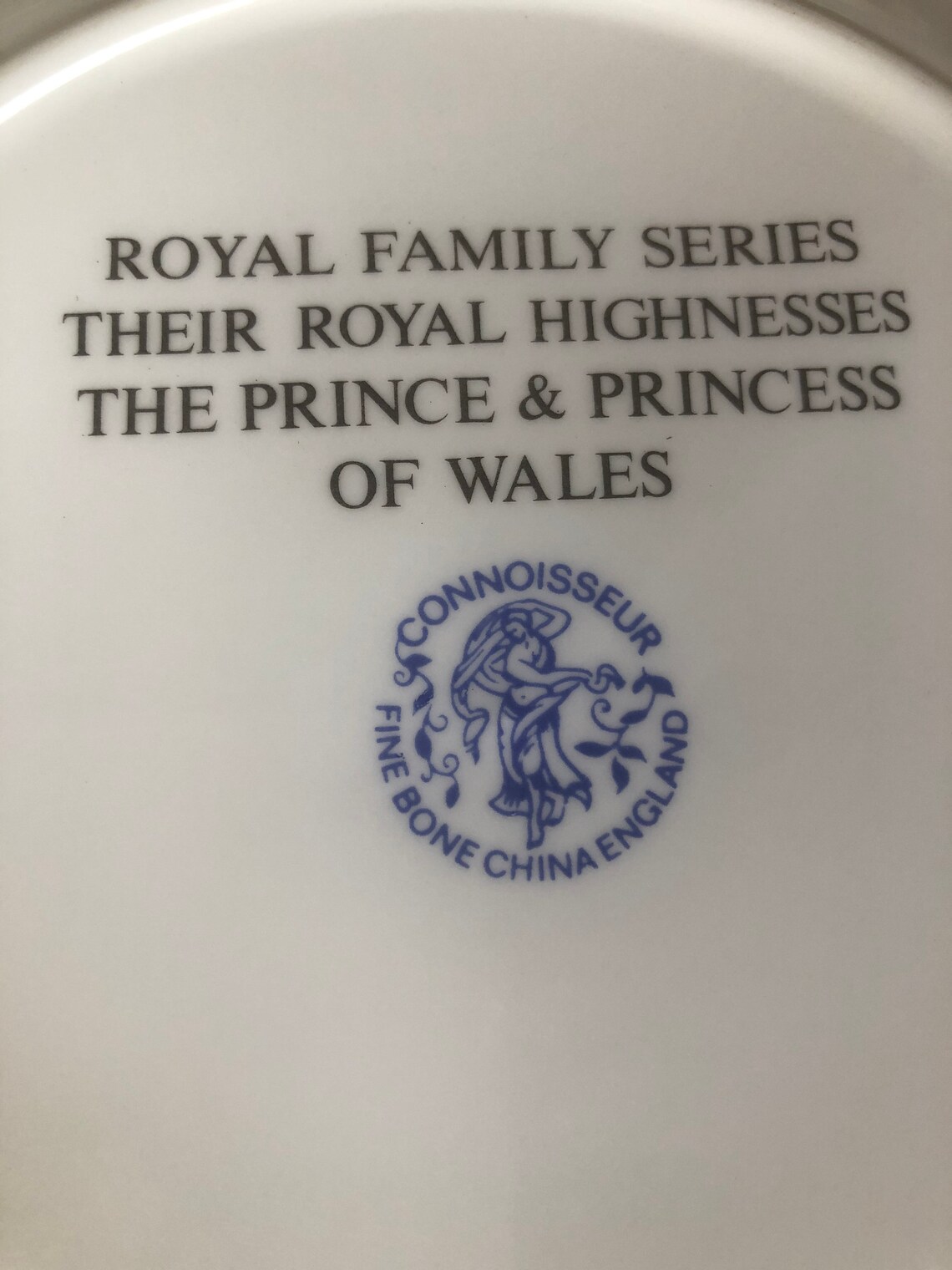 Vintage/commemorative Royal Family Plate Series Prince of - Etsy