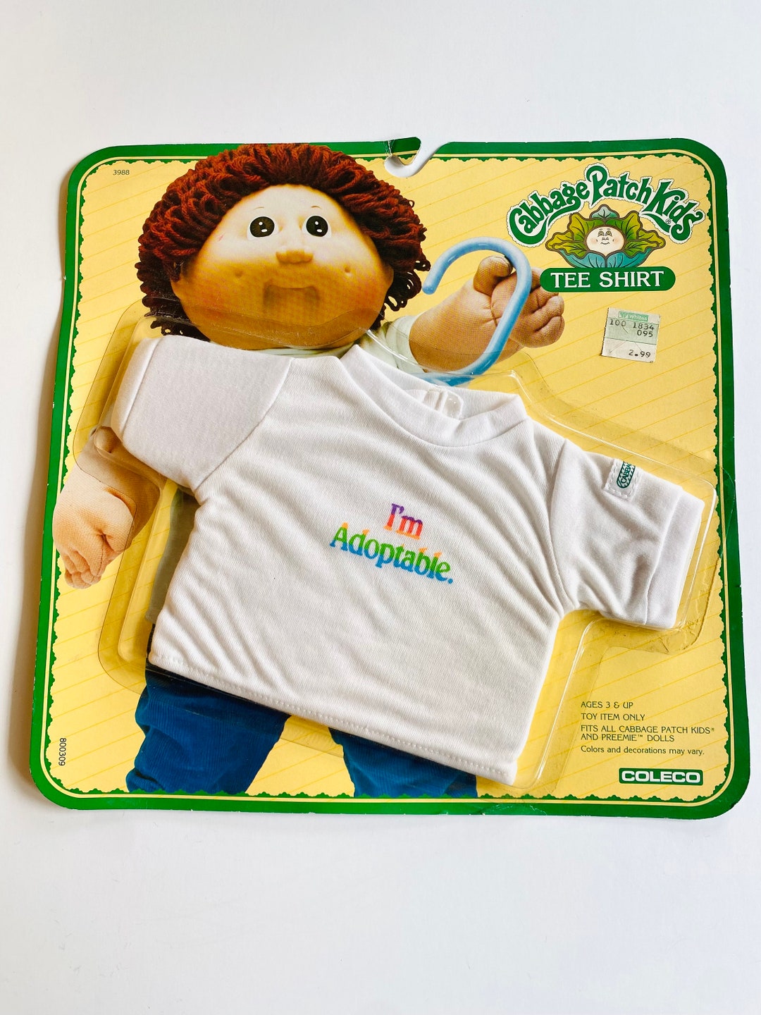 Vintage 1984 Cabbage Patch Doll Tee: NOS Collectible Clothing - Etsy