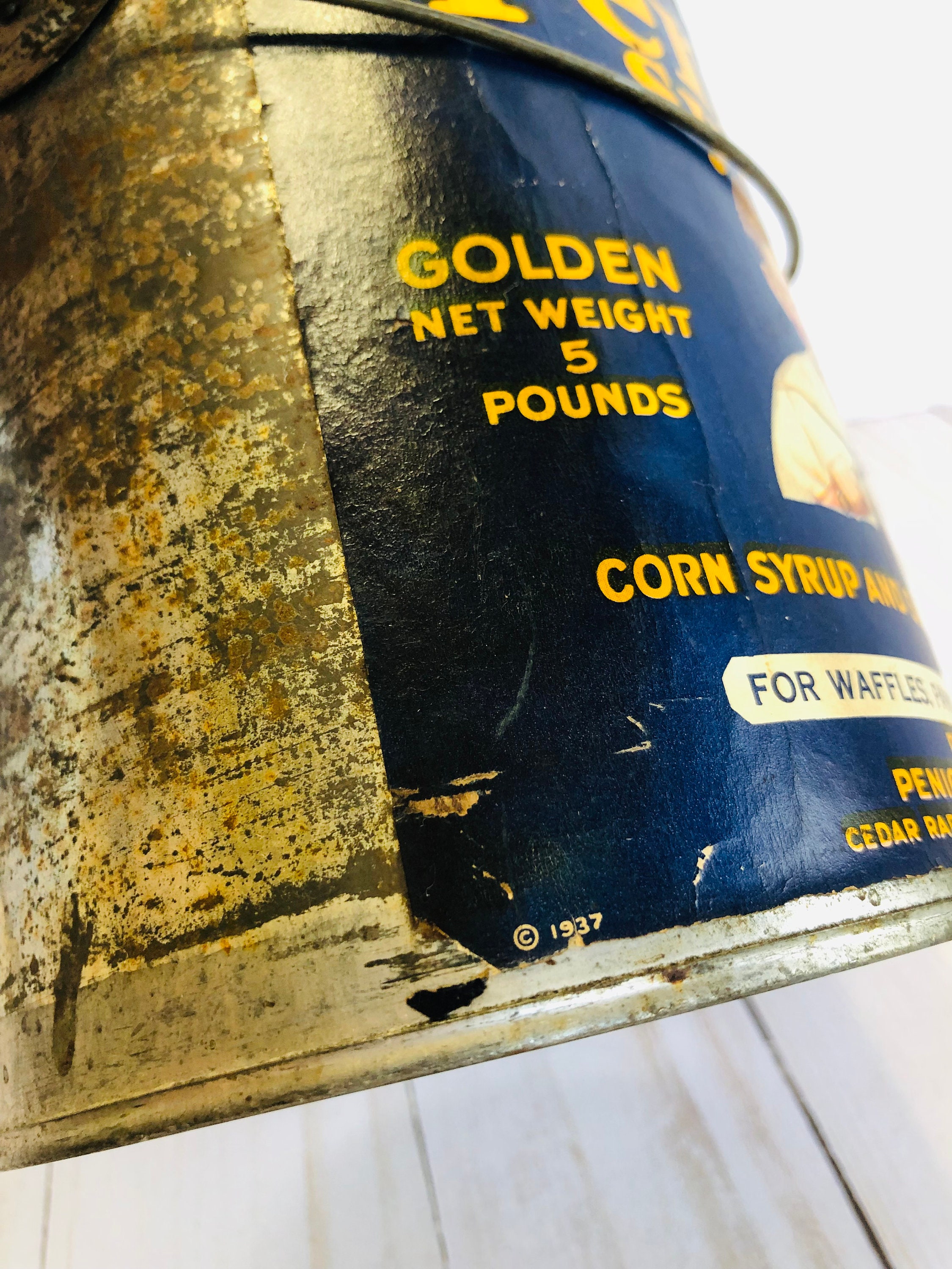 Vintage Rare 1930s Penick & Ford Corn Syrup Can Kitchen/food | Etsy