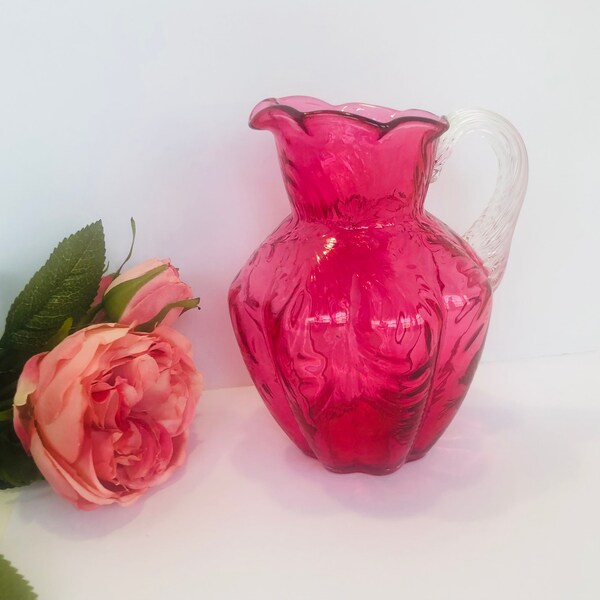 Fenton Pitcher - Etsy