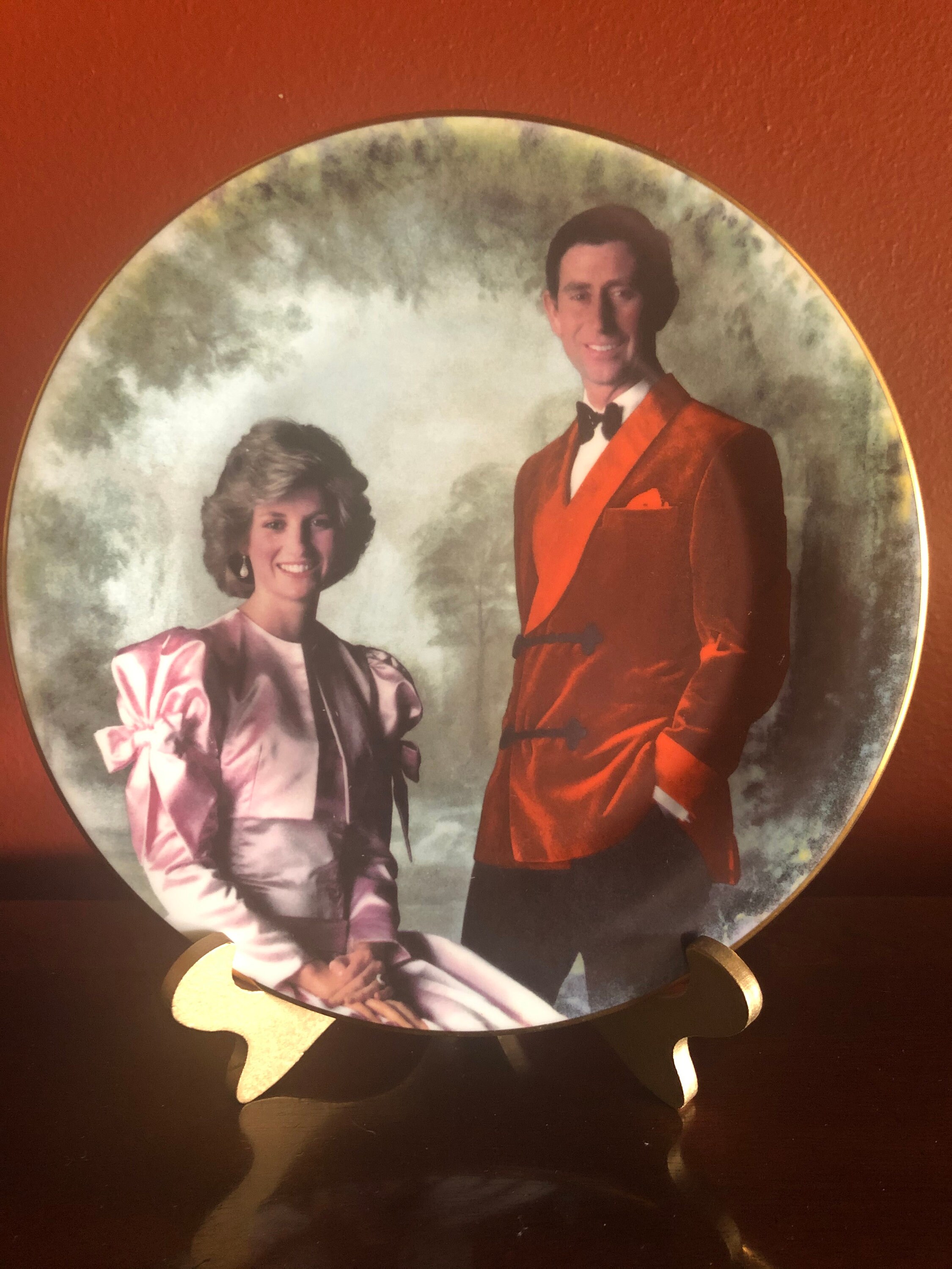 Vintage/commemorative Royal Family Plate Series Prince of - Etsy