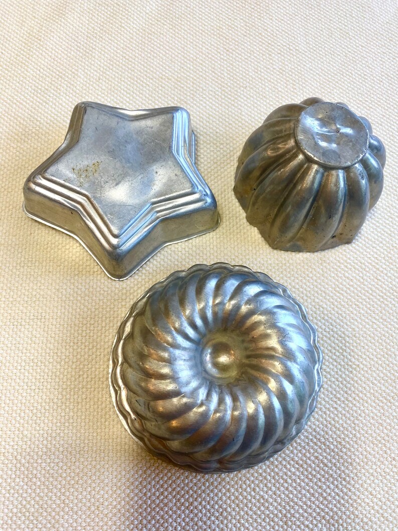 Vintage Kitchen Utensil Lot: Antique German Biscuit Cutters, Colander ...