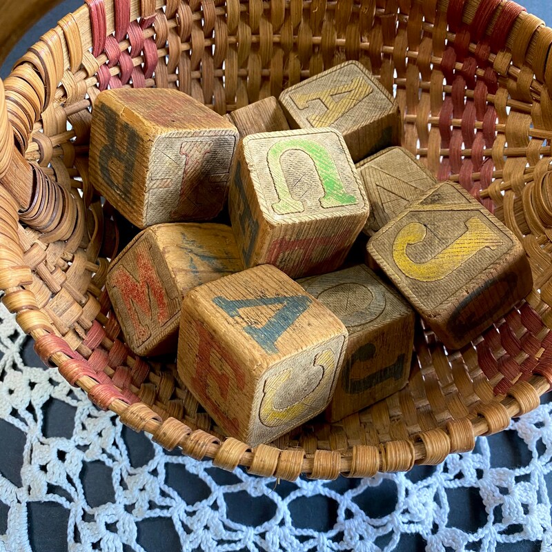 Wood Letter Blocks - Etsy