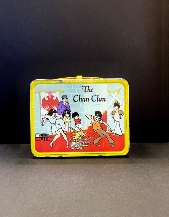 Rare Vintage 1970s the Amazing Chan Clan Lunchbox W/ Thermos - Etsy