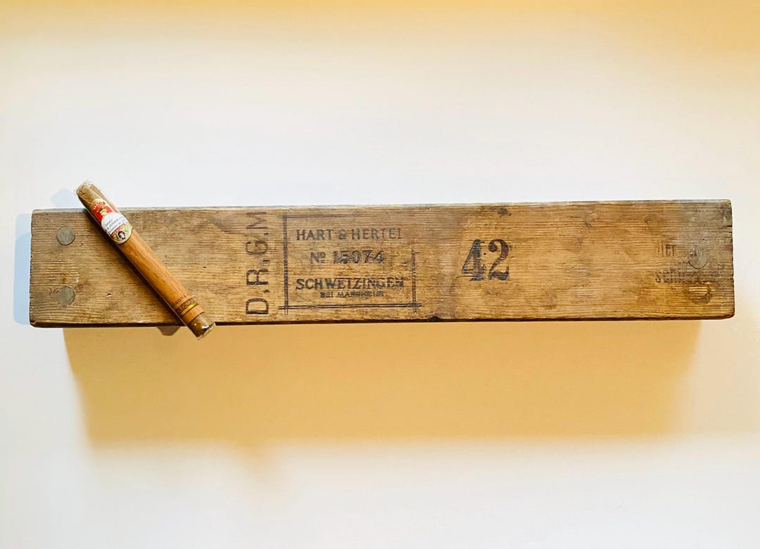 Antique German/hart & Hertel Wood Cigar Press, Cigar Mold, Cigar ...