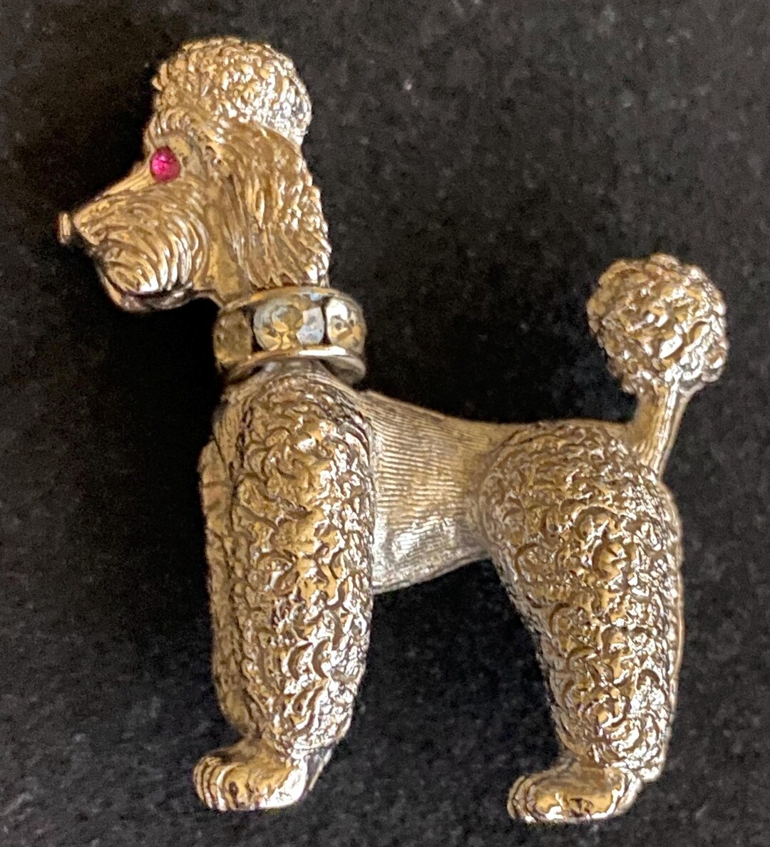 Vintage Napier Poodle Brooch, Kelly Style Poodle Brooch, Poodle Pin ...