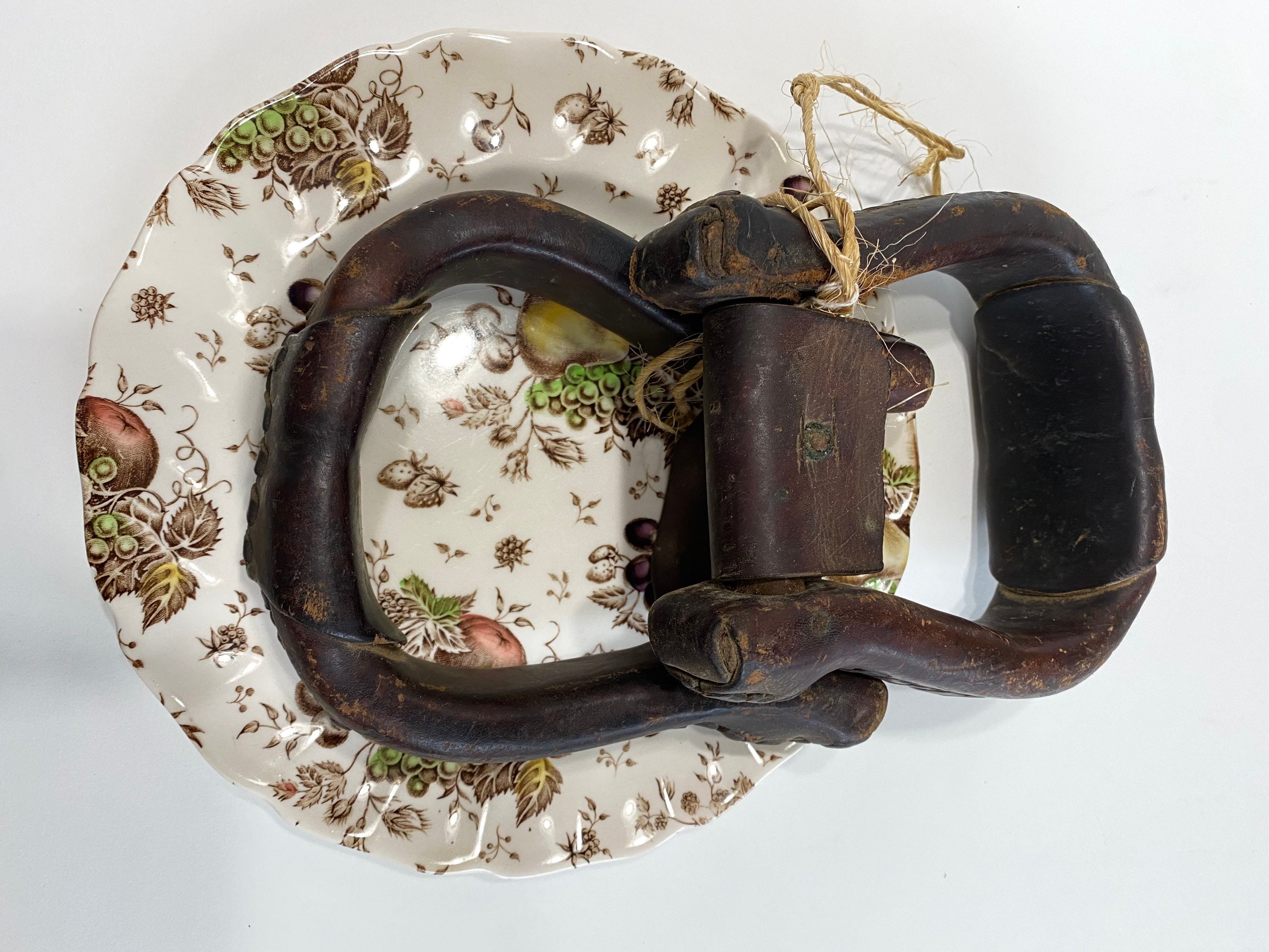 Antique Leather Stirrups Equestrian Decor Southwestern Home - Etsy