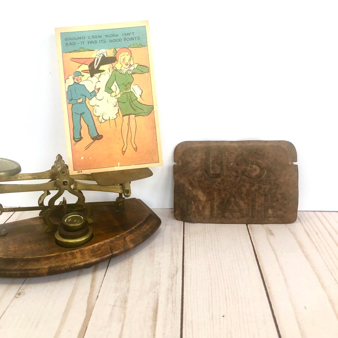 1930s-40s U.S. Mail License Plate, Government, USPS Collectibles ...