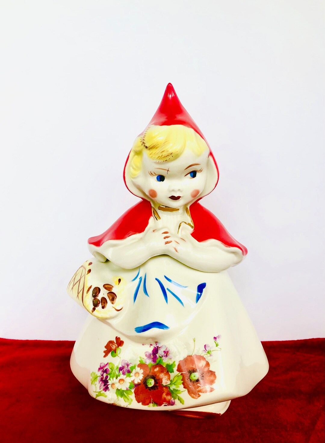 Hull Ware Ceramic Pottery 1943-1957, Patent 967, USA, LRRH Cookie Jar ...