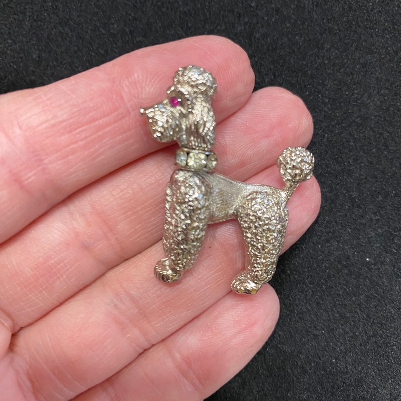 Poodle Brooch - Etsy
