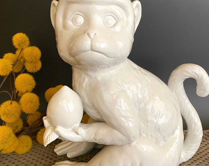 Vtg/ Fitz and Floyd Monkey Planter, Monkey Business Fitz and Floyd ...