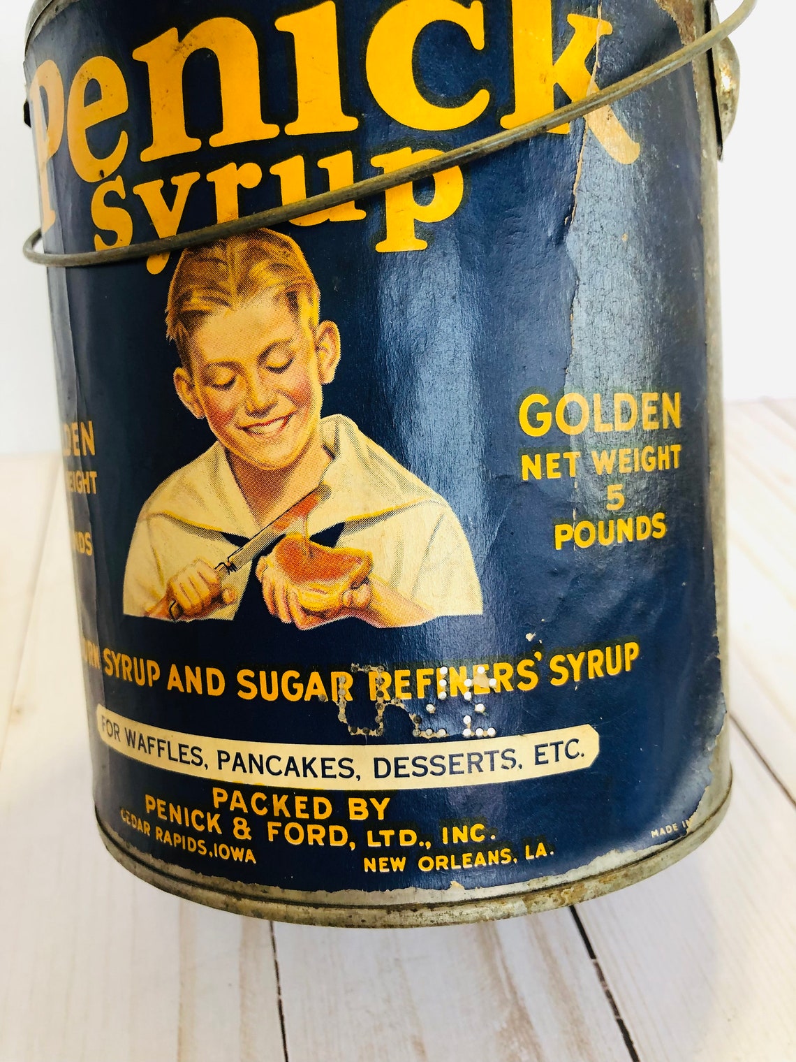 Vintage Rare 1930s Penick & Ford Corn Syrup Can Kitchen/food | Etsy