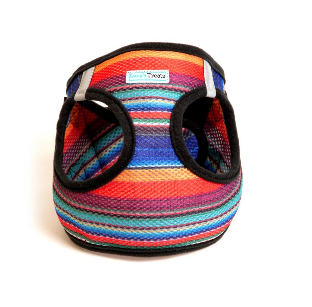 Blue Jarabe Zarape Dog Harness Zarape Accessories per Harnesses Fur ...