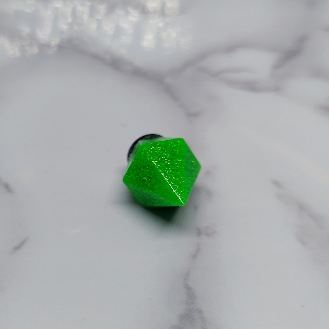 Neon Green Glitter Spike Tire Valve Stem Caps 4 Piece Set Pretty Bright ...
