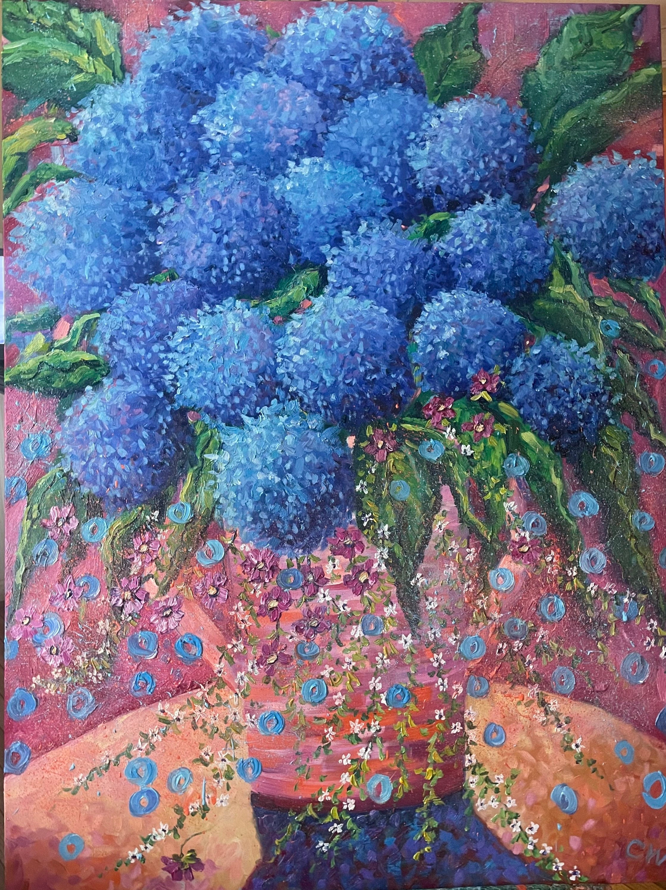 Blue Hydrangeas - Etsy
