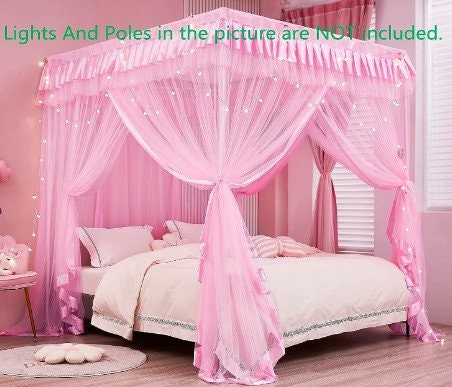 Luxurious Mesh Canopy. 4 Corner Canopies Original Design Bed - Etsy