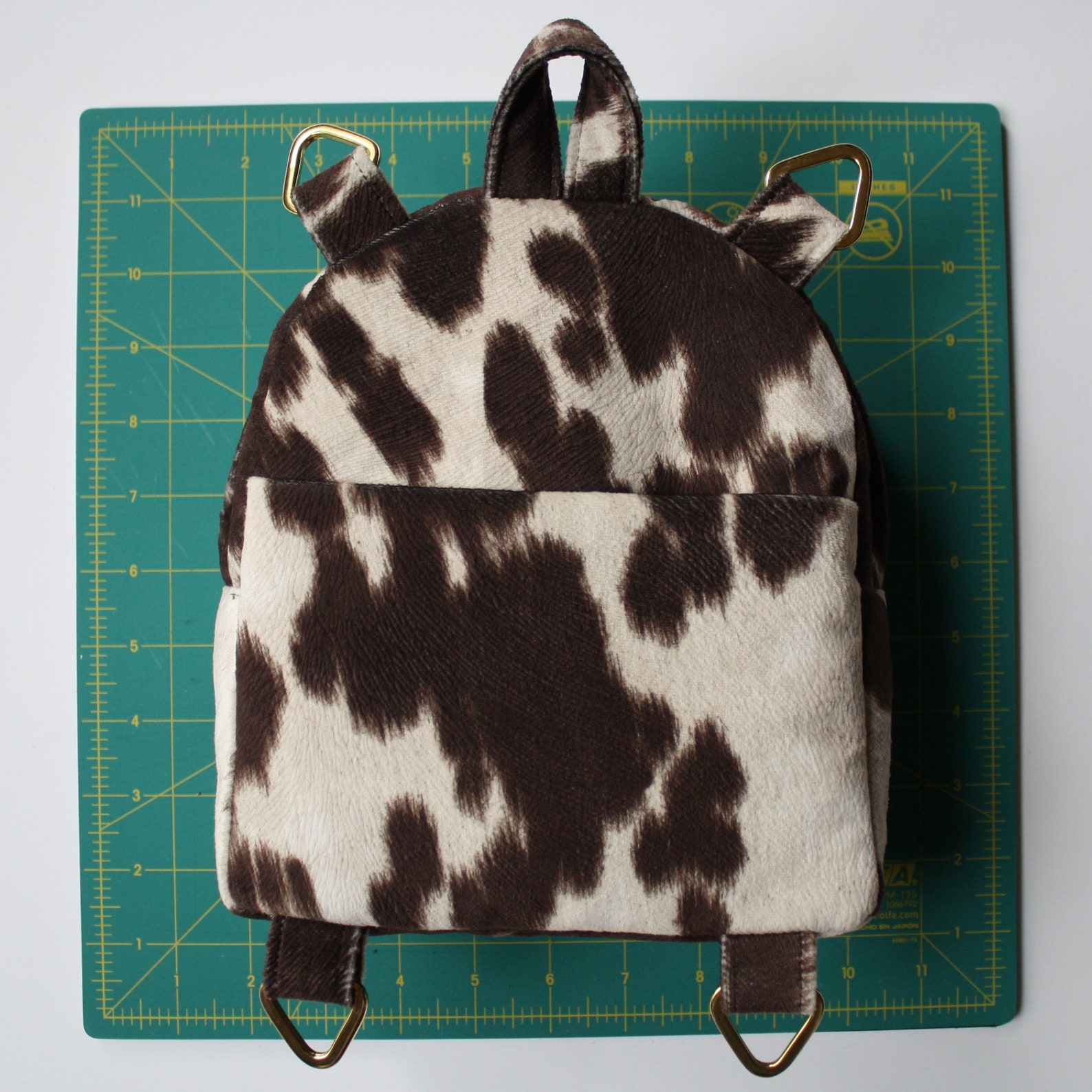 Mini Convertible Adjustable Backpack fake/faux Synthetic - Etsy