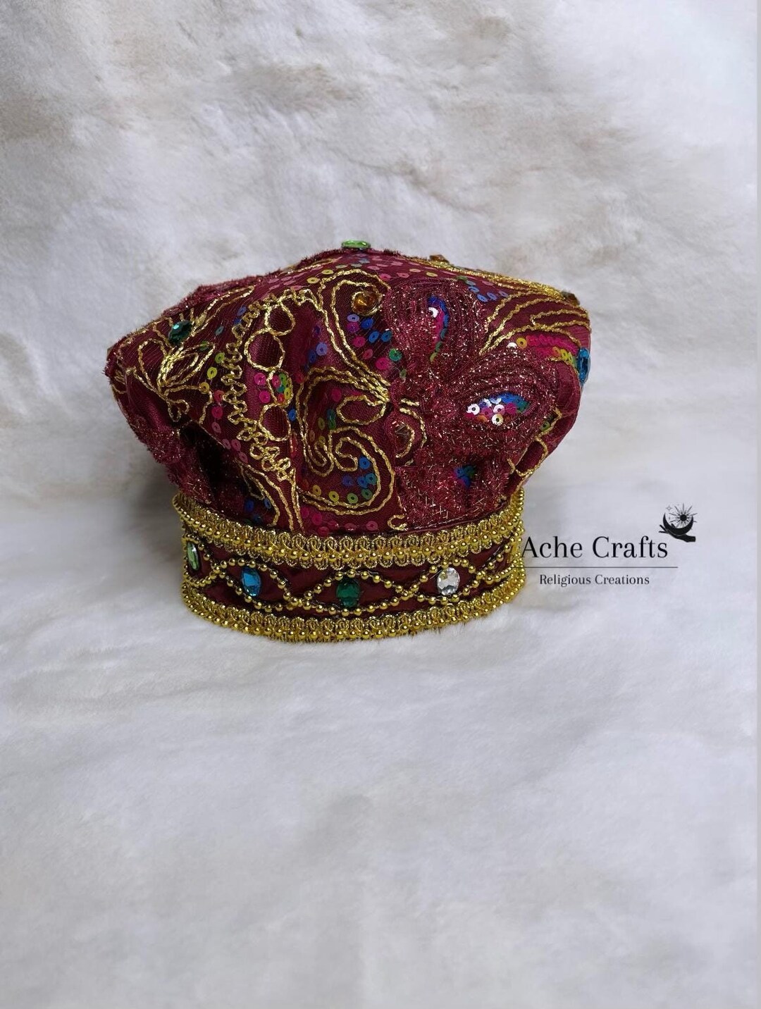 Gorro De OYA|OYA Yansa|gorro De Santo|gorro De Oya|hat for Orishas ...