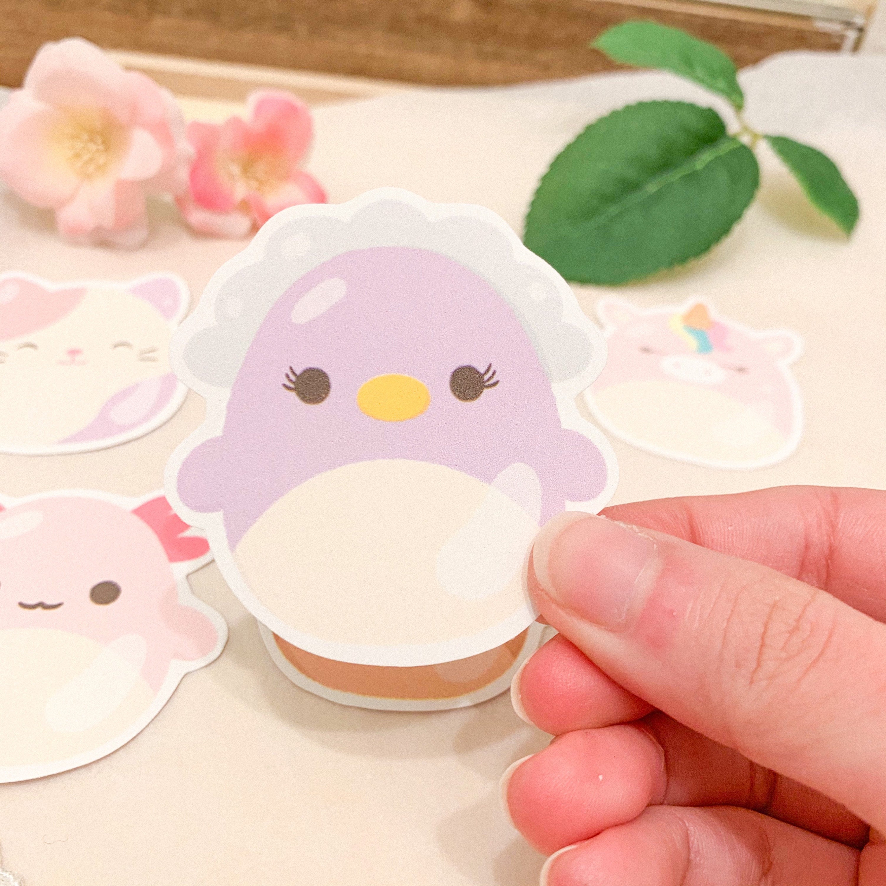 More Cute Pastel Squishmallow Stickers 1. - Etsy