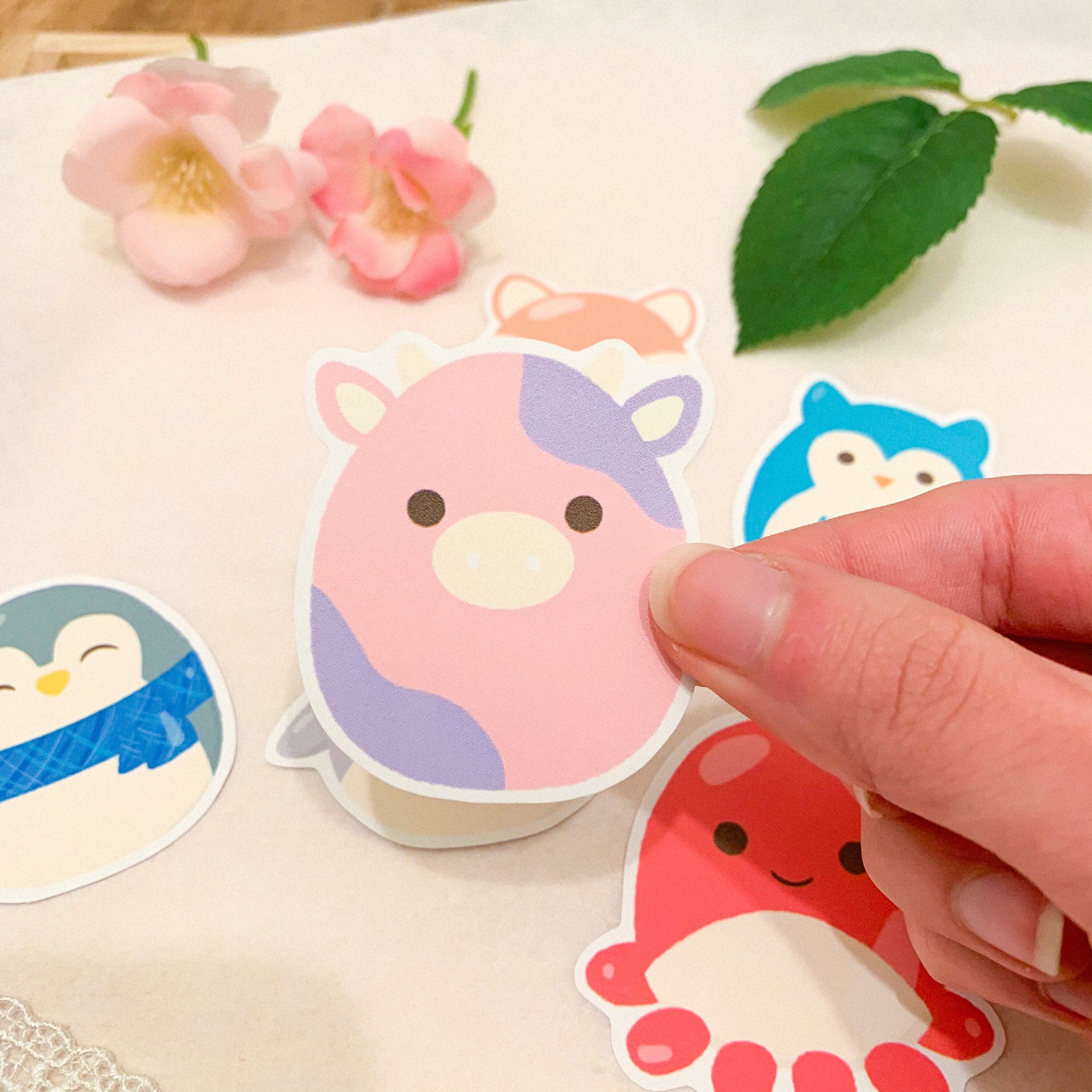 More Cute Pastel Squishmallow Stickers 2. - Etsy