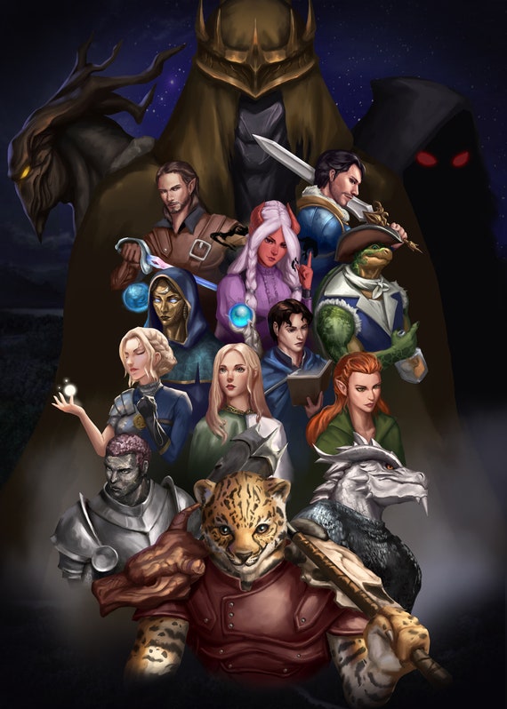 Fantasy Character Drawings