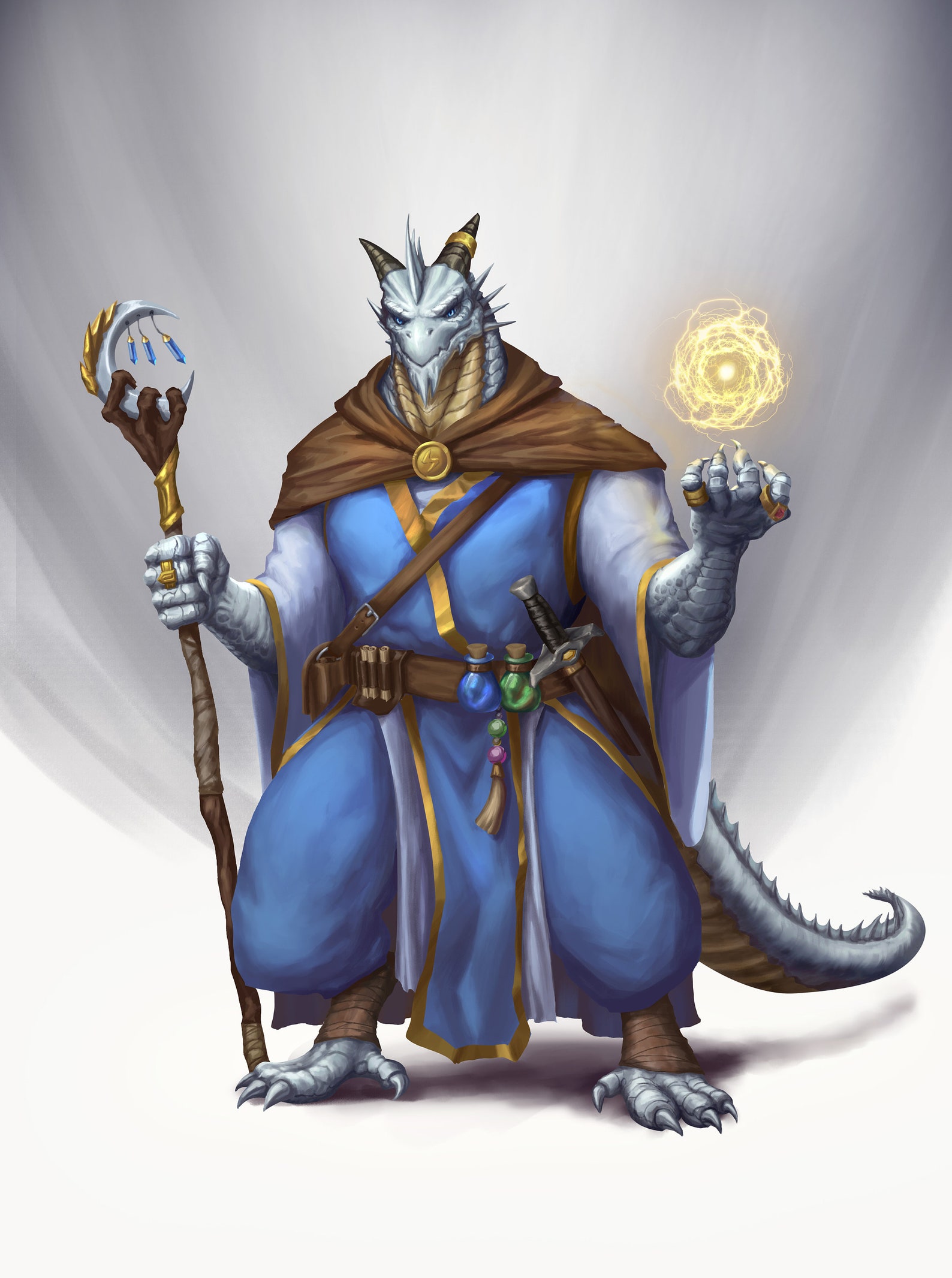 Fantasy Character Concept Book Cover Art Portraits Token | Etsy