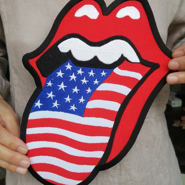 Rolling Stones Patch - Etsy