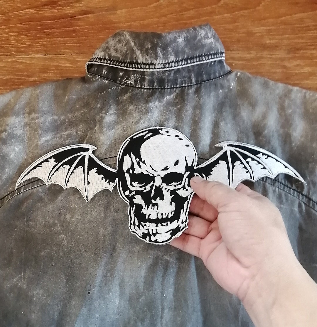 Skull Wing Death Bat Grim Reaper Angels God of Death Skull Flying Bat ...